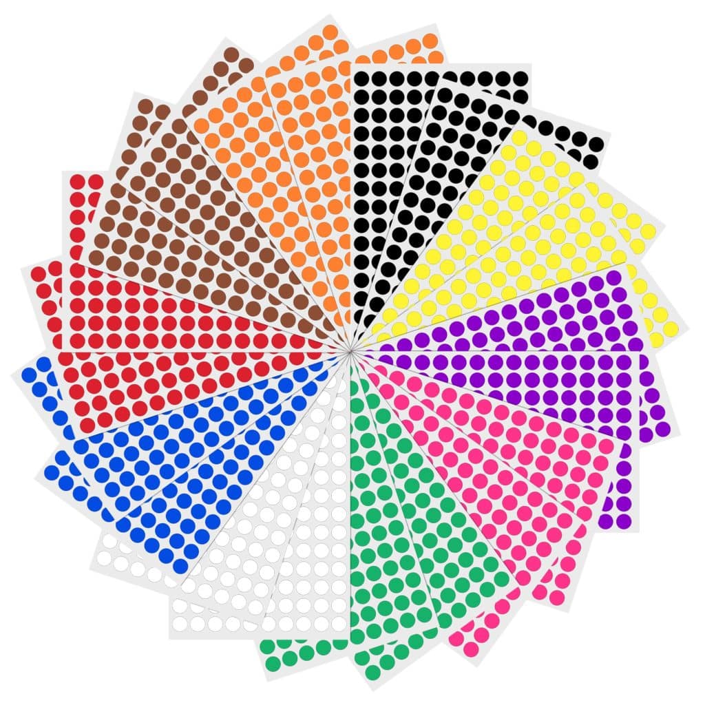 Color Coding Labels - TownStix