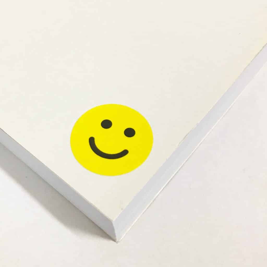 Smiling Face Stickers - TownStix