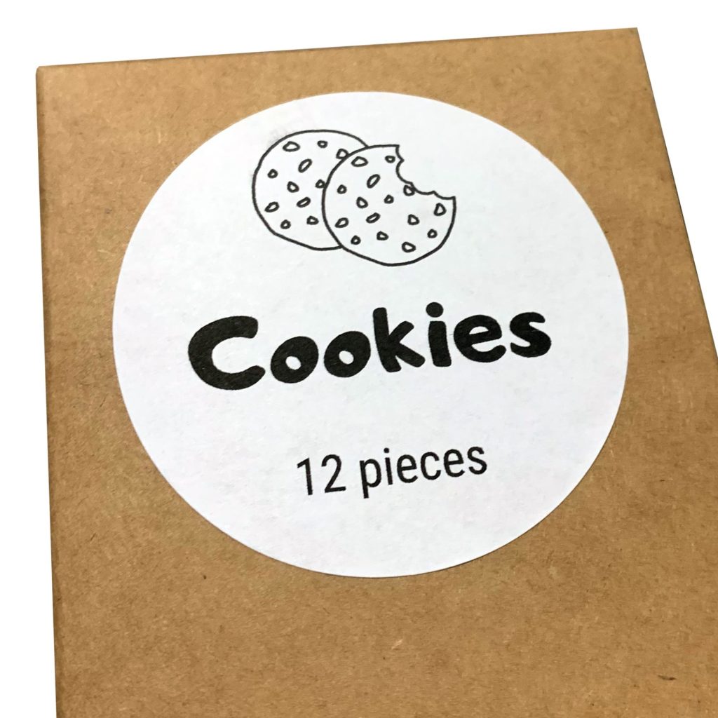 60mm Round - A4 White Stickers Labels Sheets - TownStix